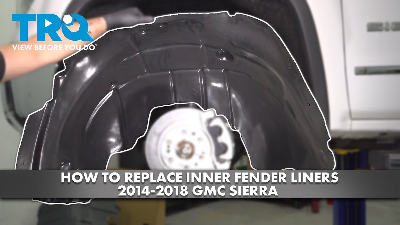 How to Replace Inner Fender Liners 2014-2018 GMC Sierra | 1A Auto