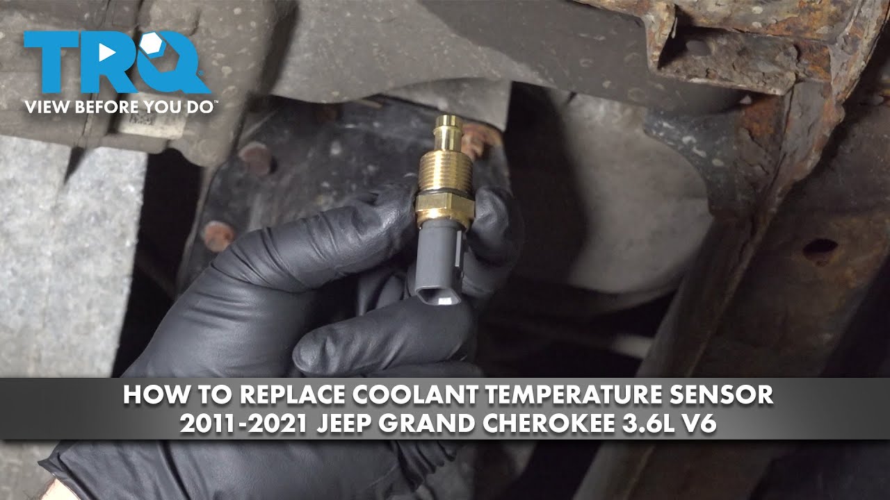 How to Replace Coolant Temperature Sensor 2011-2021 Jeep Grand Cherokee 36L V6 | 1A Auto