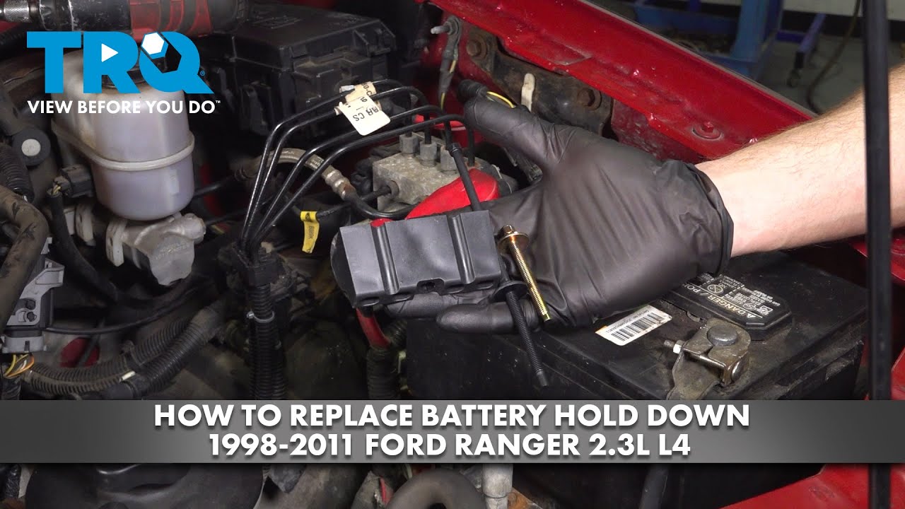 How to Replace Battery Hold Down 1998-2011 Ford Ranger 23L L4 | 1A Auto