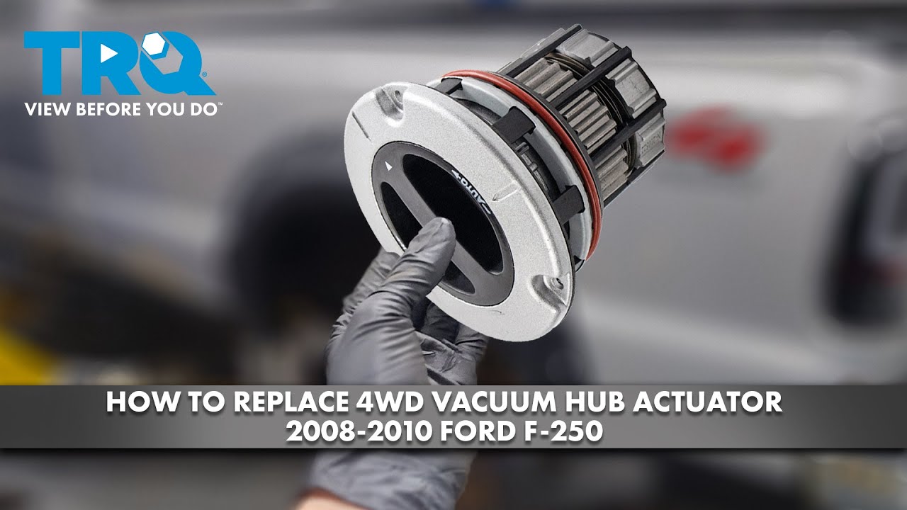 How to Replace 4WD Vacuum Hub Actuator 2008-2010 Ford F-250 | 1A Auto