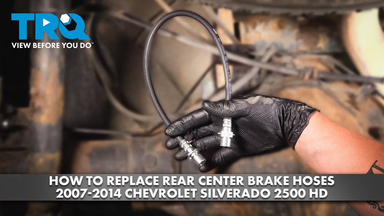How to Replace Rear Center Brake Hoses 2007-2014 Chevrolet Silverado 2500 HD | 1A Auto