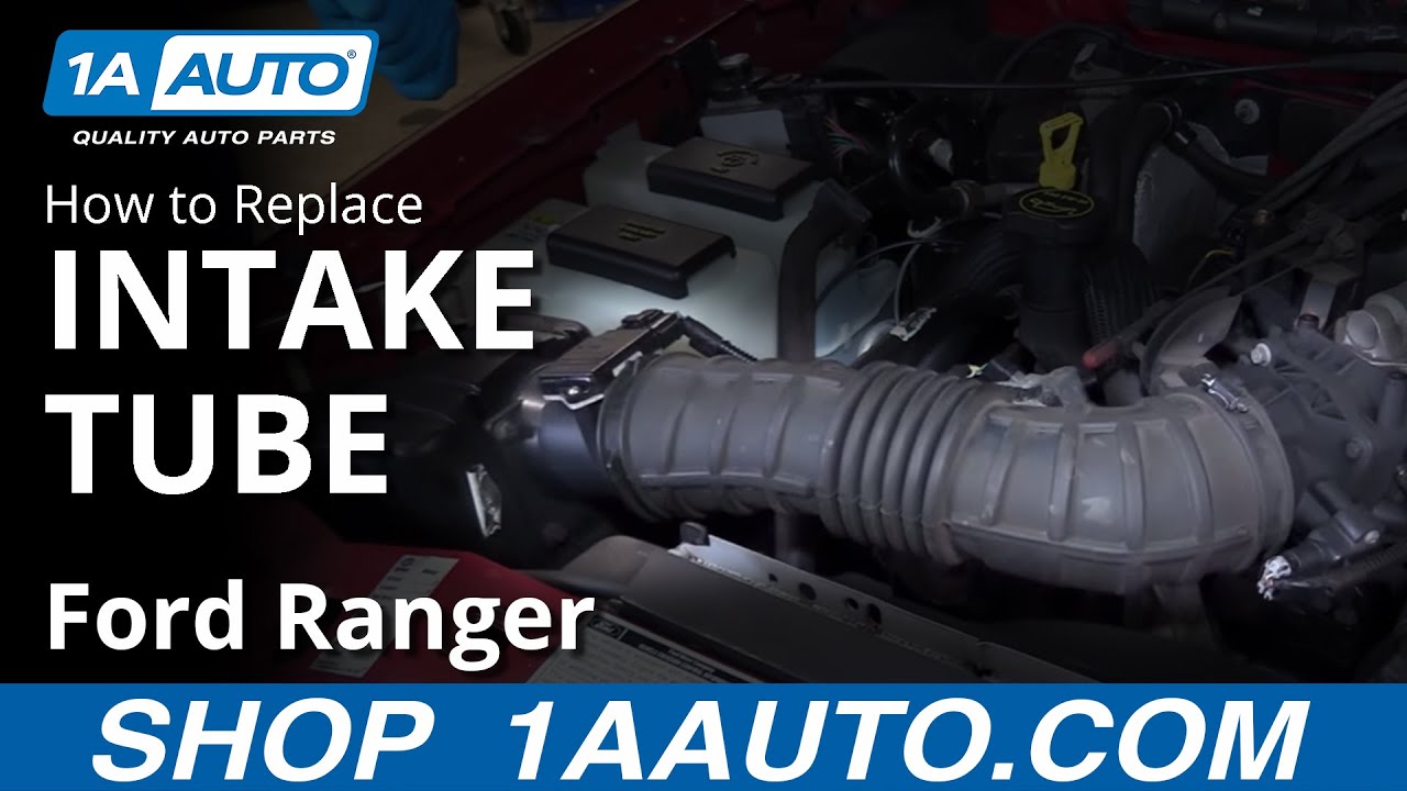 How to Replace Intake Tube 1998-2012 Ford Ranger 4-0L V6 | 1A Auto