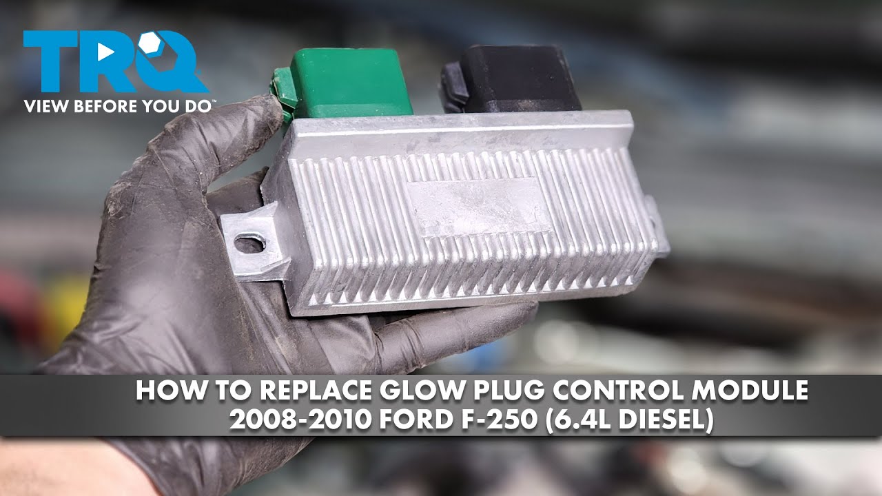 How to Replace Glow Plug Control Module 2008-2010 Ford F-250 | 1A Auto