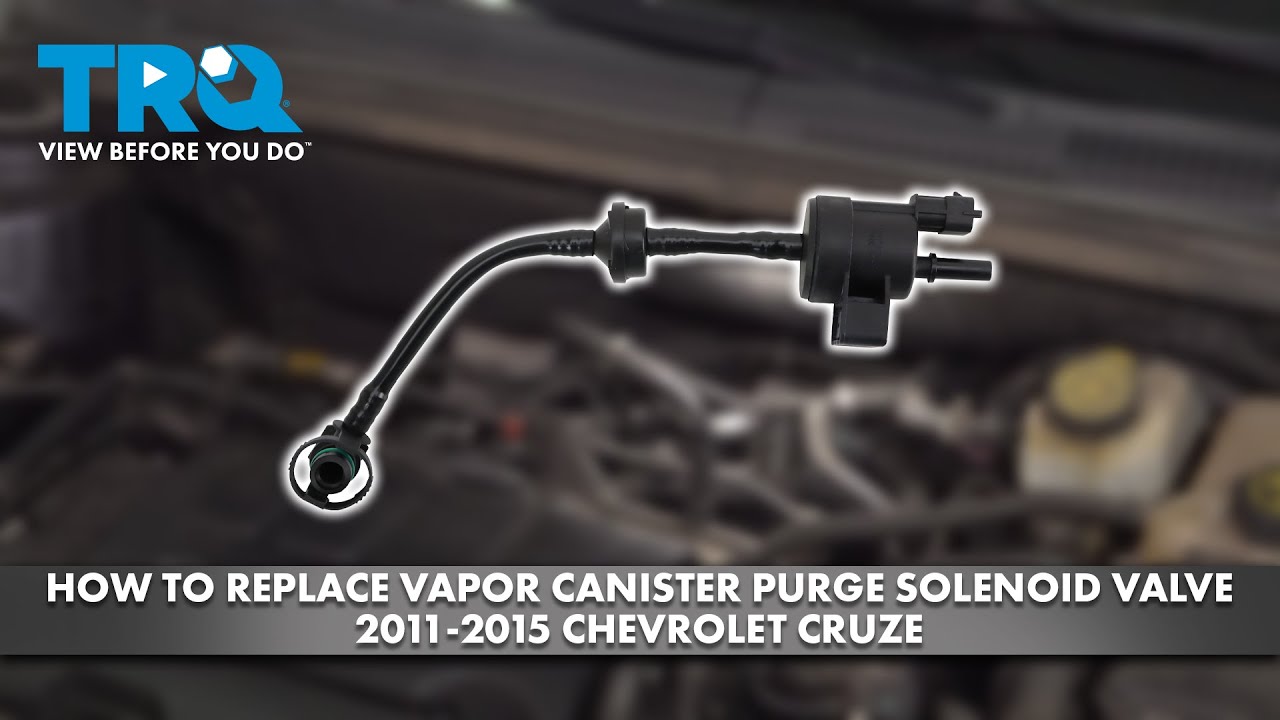 How to replace Vapor Canister Purge Solenoid Valve 2011-2015 Chevrolet ...