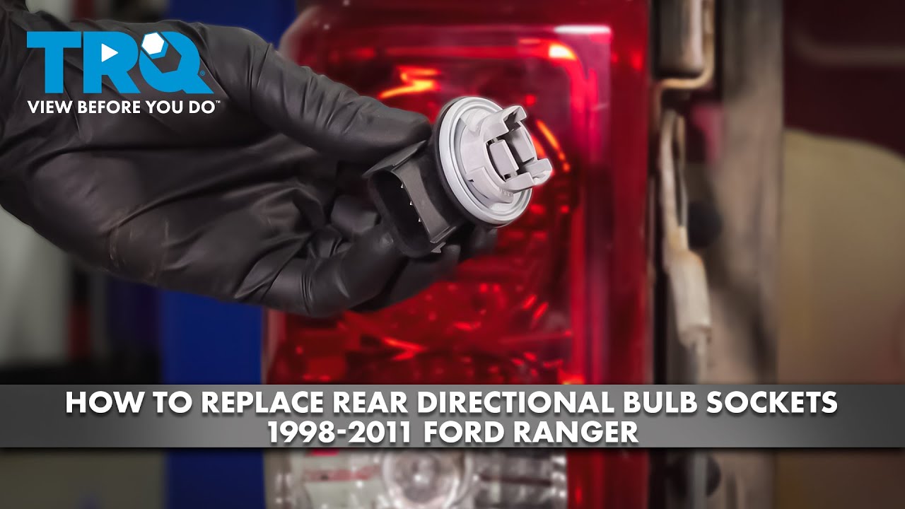 How to Replace Rear Directional Bulb Sockets 1998-2011 Ford Ranger | 1A ...