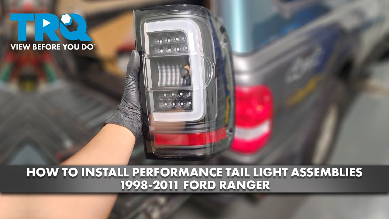How to Install Performance Tail Light Assemblies 1998-2011 Ford Ranger ...