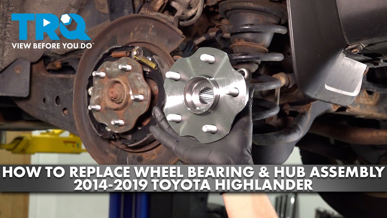 How to Replace Wheel Bearing Hub Assembly 2014-2019 Toyota Highlander | 1A Auto