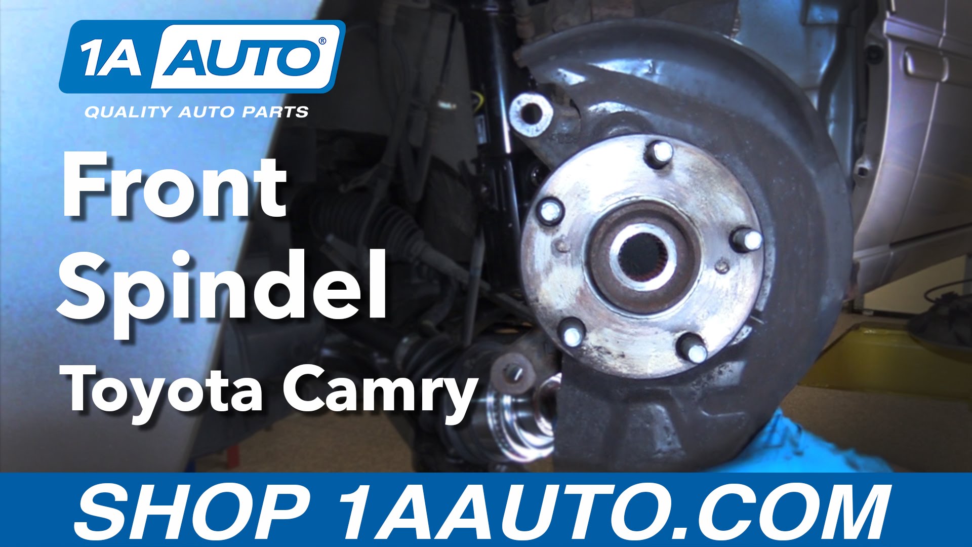 How to Replace Front Wheel Spindle 1997-2001 Toyota Camry | 1A Auto