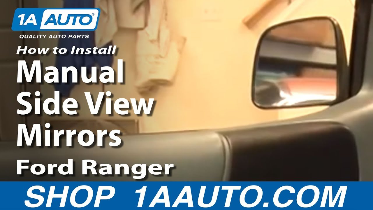 How to Replace Mirror 1993-97 Ford Ranger | 1A Auto