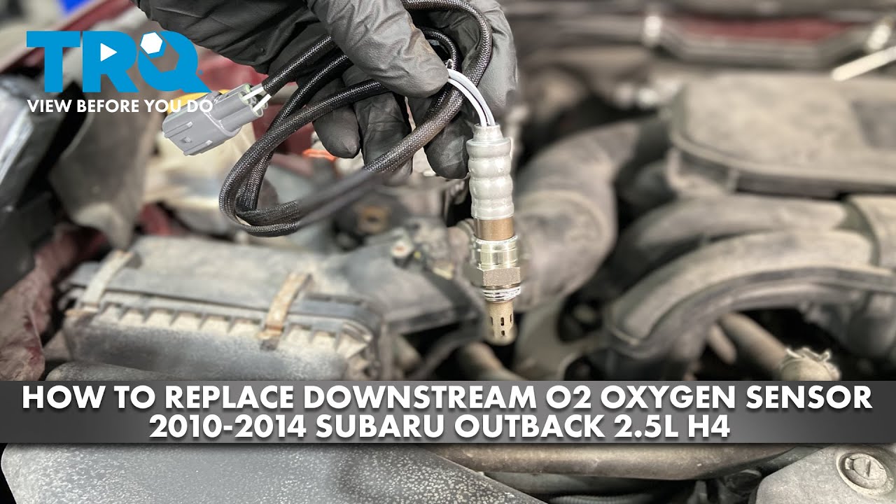 How to Replace Downstream O2 Oxygen Sensor 2010-2014 Subaru Outback 25L H4 | 1A Auto