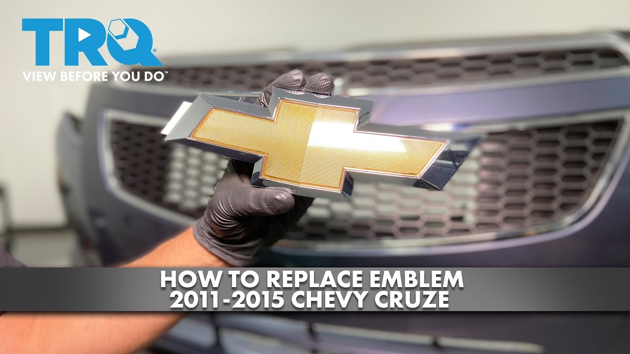 How to Replace Emblem 2011-2015 Chevrolet Cruze | 1A Auto