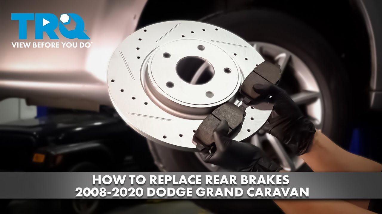 How to Replace Rear Brakes 2008-2020 Dodge Grand Caravan | 1A Auto