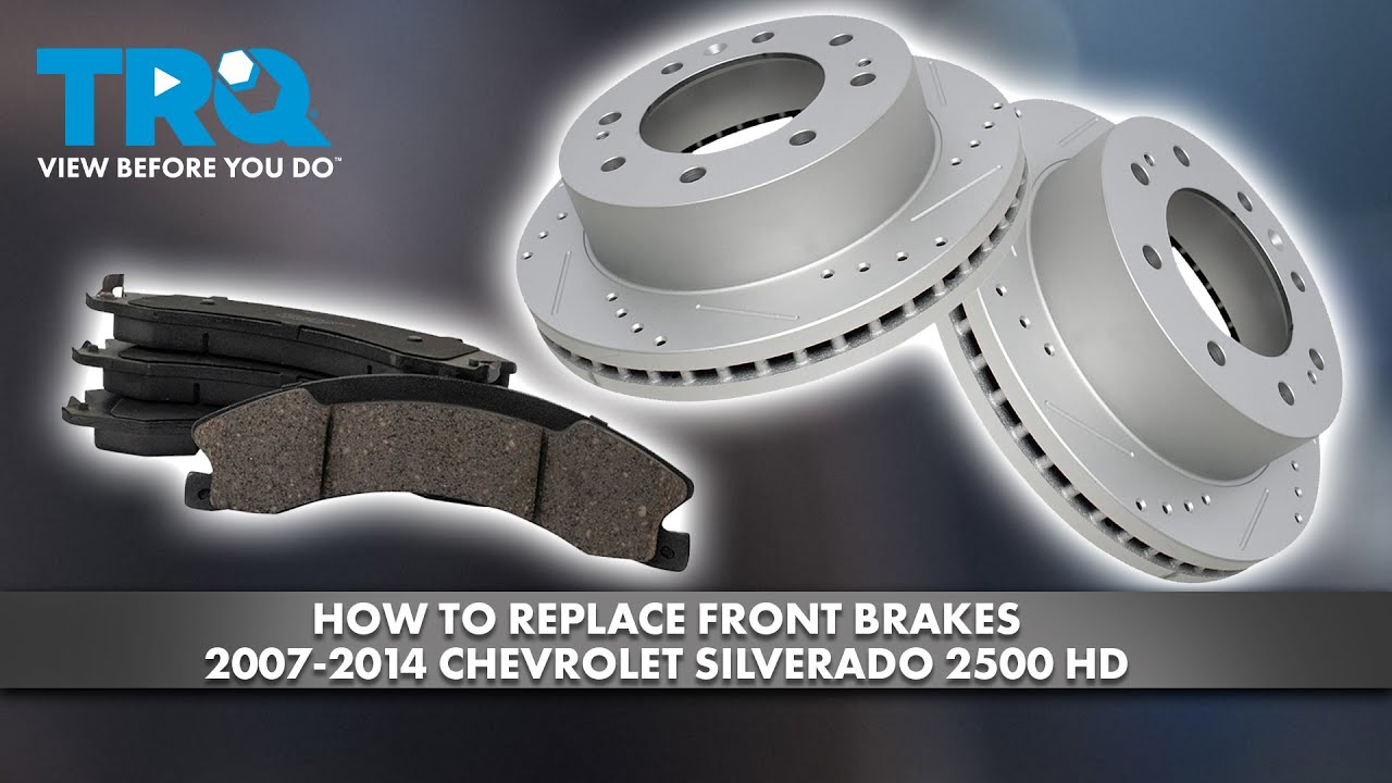 How to Replace Front Brakes 2007-2014 Chevrolet Silverado 2500 HD | 1A Auto