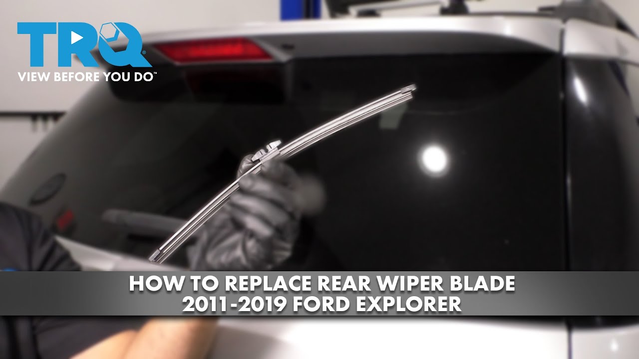 How to Replace Rear Wiper Blade 2011-2019 Ford Explorer | 1A Auto
