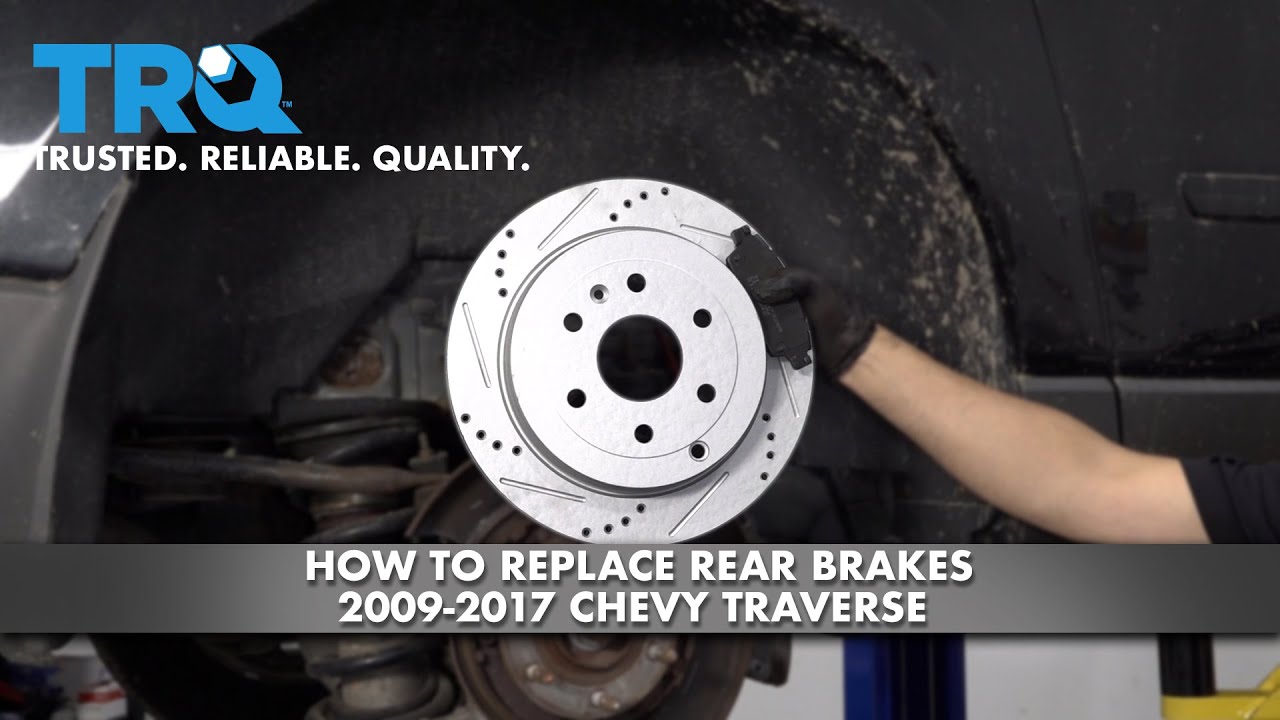 How To Replace Rear Brakes 2009-17 Chevy Traverse | 1A Auto