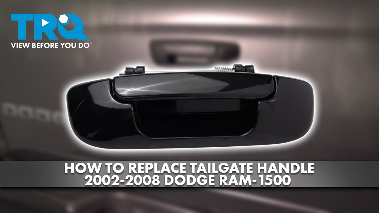 How to Replace Tailgate Handle 2002-2008 Dodge Ram 1500 | 1A Auto