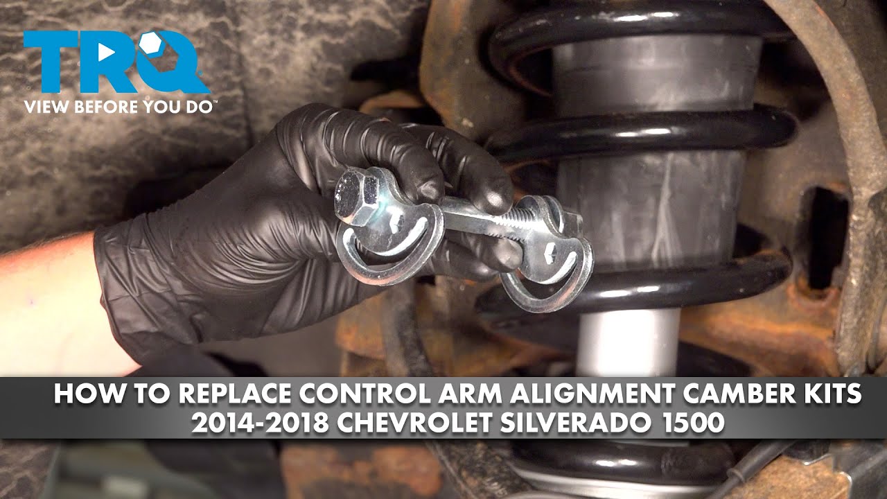 How to Replace Control Arm Alignment Camber Kits 2014-2018 Chevrolet ...