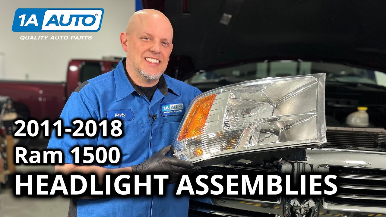 How to Replace Headlight Assemblies 2011-2018 Ram 1500 | 1A Auto