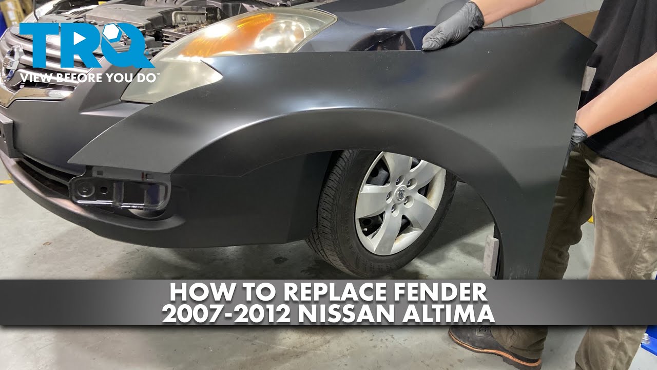 How To Replace Fender 2007 2012 Nissan Altima 1a Auto