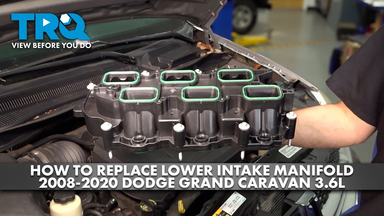 How to Replace Lower Intake Manifold 2008-2020 Dodge Grand Caravan 36L | 1A Auto