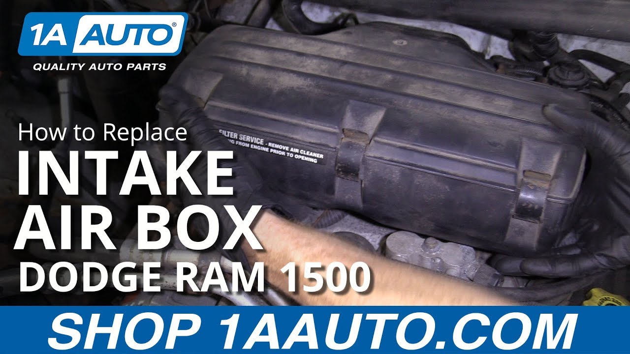 How to Replace Intake Air Box 1994-2002 Dodge Ram 1500 | 1A Auto