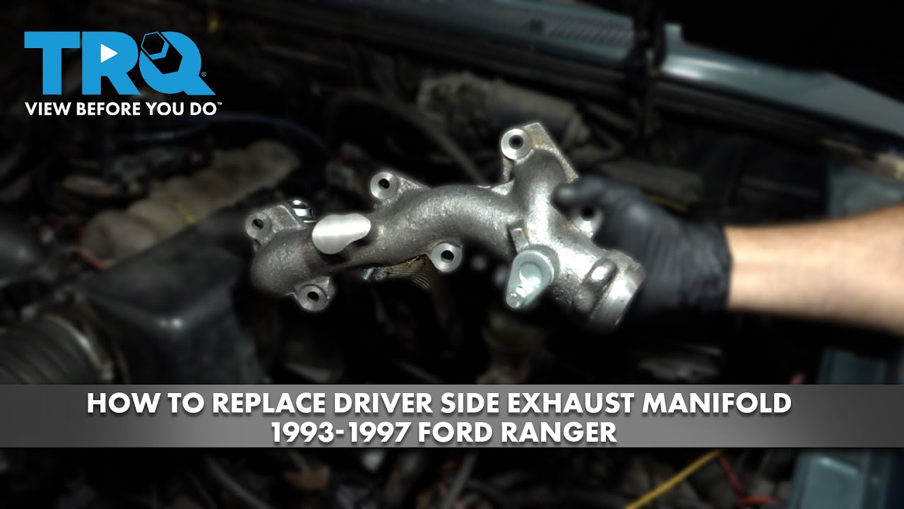 How to Replace Driver Side Exhaust Manifold 1993-1997 Ford Ranger | 1A Auto