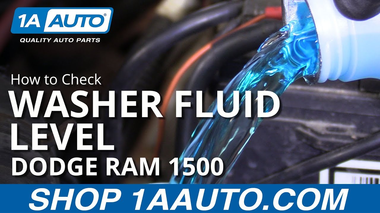 How to Check Washer Fluid Level 1994-2002 Dodge Ram 1500 | 1A Auto