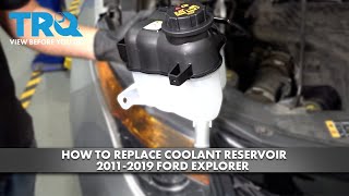 How to Replace Coolant Reservoir 2011-2019 Ford Explorer | 1A Auto