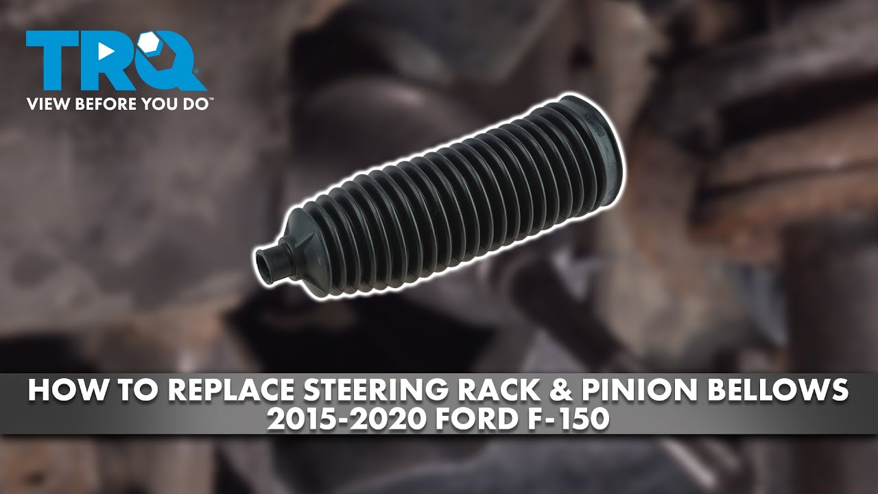 How to Replace Steering Rack Pinion Bellows 2015-2020 Ford F-150 | 1A Auto