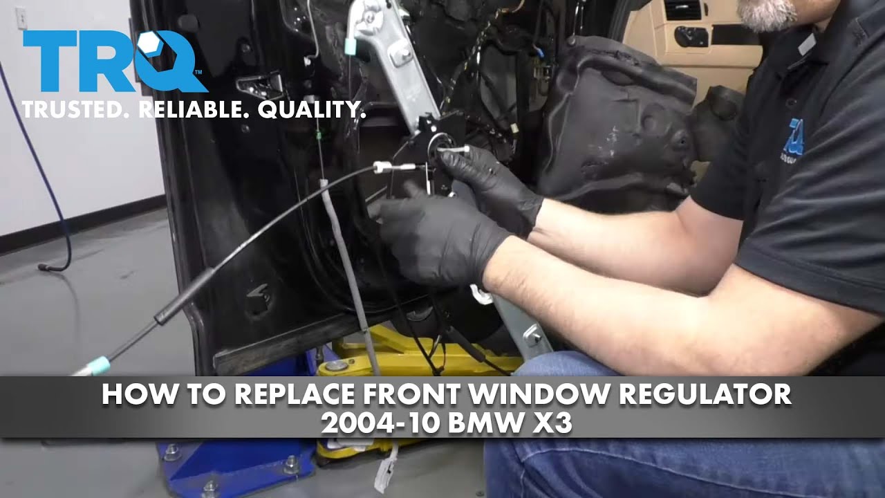 How to Replace Front Window Regulator 2004-10 BMW X3 | 1A Auto