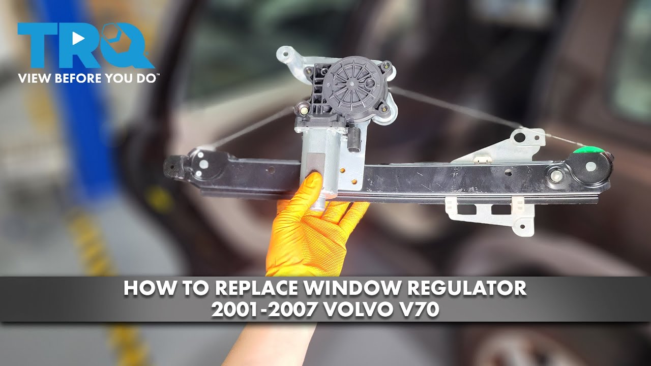 How to Replace Window Regulator 2001-2007 Volvo V70 | 1A Auto
