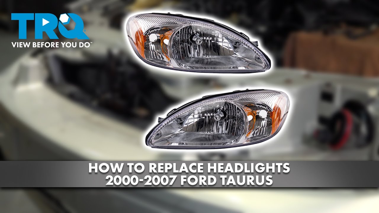 How to Replace Headlights 2000-2007 Ford Taurus | 1A Auto