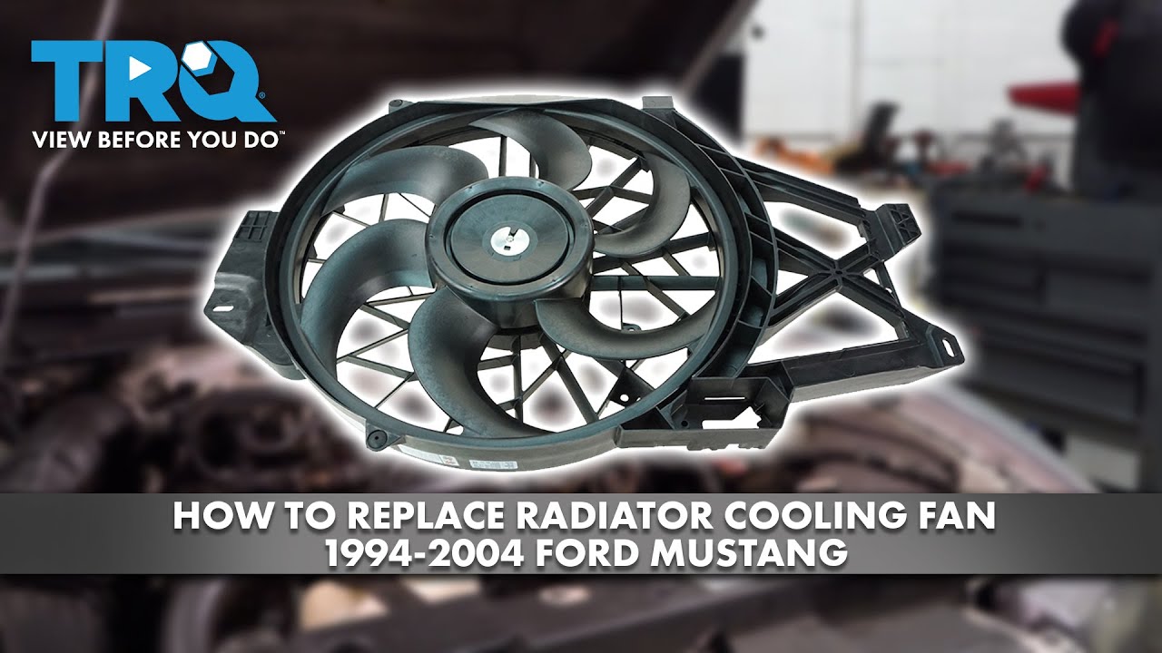How to Replace Radiator Cooling Fan 1994-2004 Ford Mustang | 1A Auto