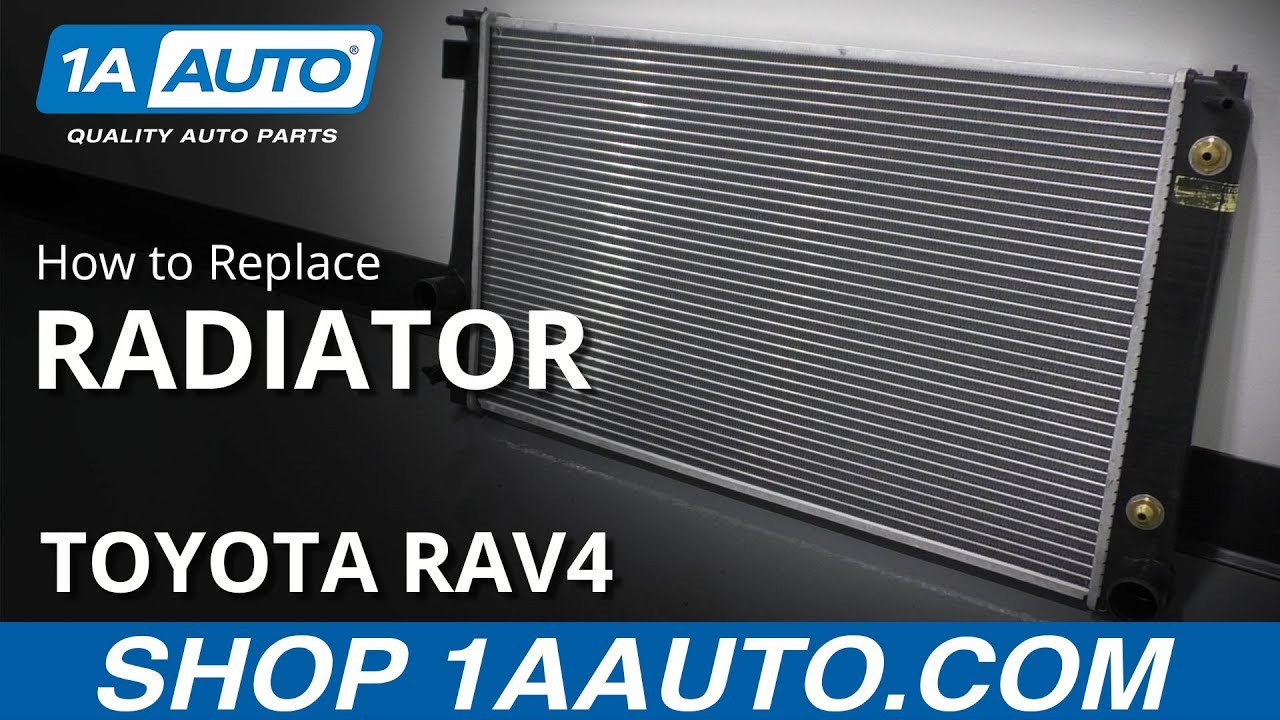 How to Replace Radiator 2005-16 Toyota RAV4 | 1A Auto