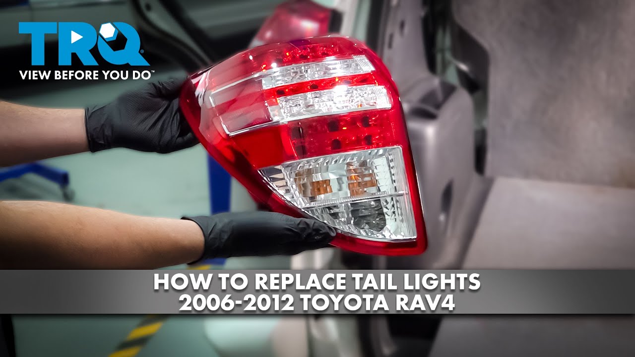 How to Replace Tail Lights 2006-2012 Toyota RAV4 | 1A Auto