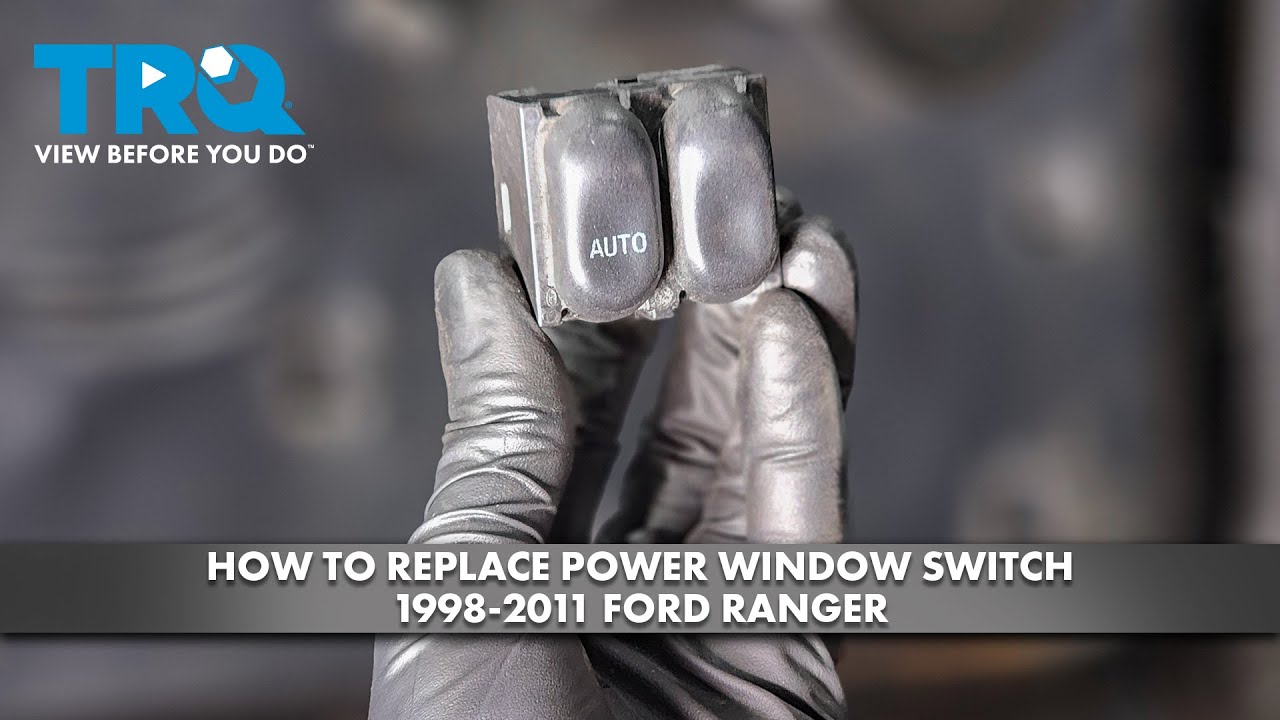How to Replace Power Window Switch 1998-2011 Ford Ranger | 1A Auto