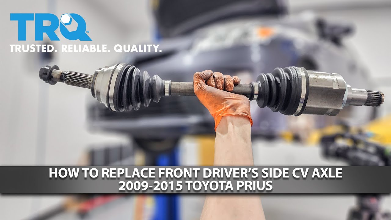 How to Replace Drivers Side CV Axle 2009-2015 Toyota Prius | 1A Auto