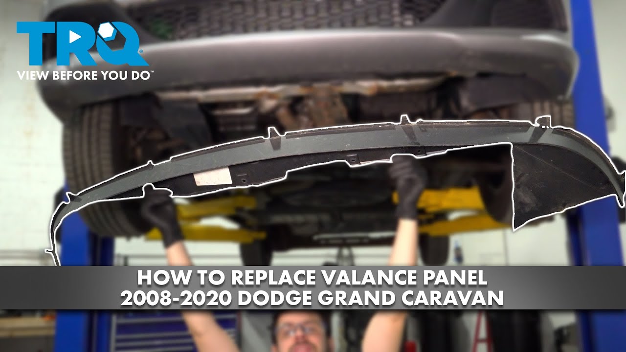 How to Replace Valance Panel 2008-2020 Dodge Grand Caravan | 1A Auto