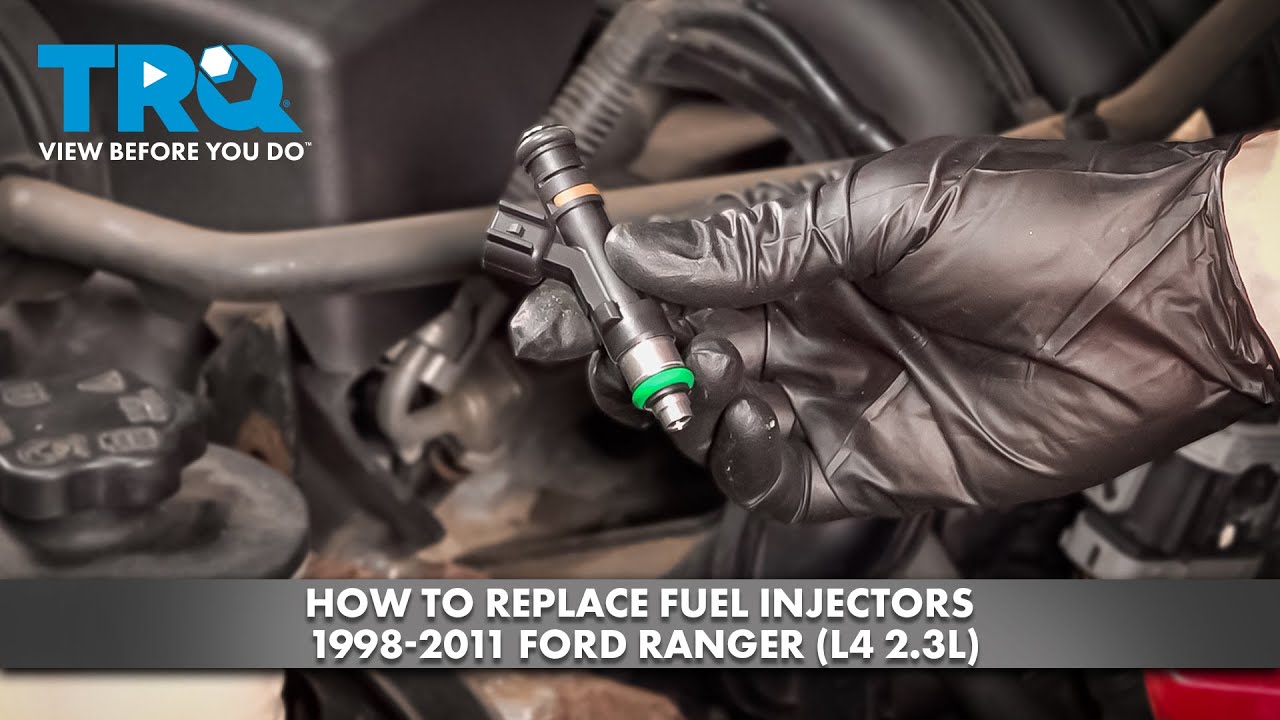 How to Replace Fuel Injectors 1998-2011 Ford Ranger 23L L4 | 1A Auto