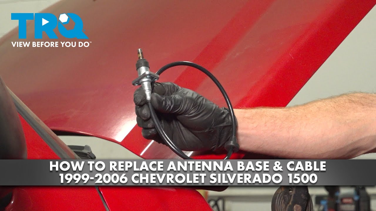 How to Replace Antenna Base Cable 1999-2006 Chevrolet Silverado 1500 | 1A Auto