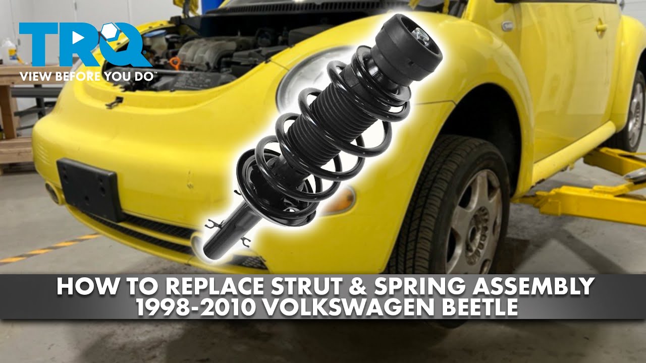 How to Replace Strut Spring Assembly 1998-2010 Volkswagen Beetle | 1A Auto
