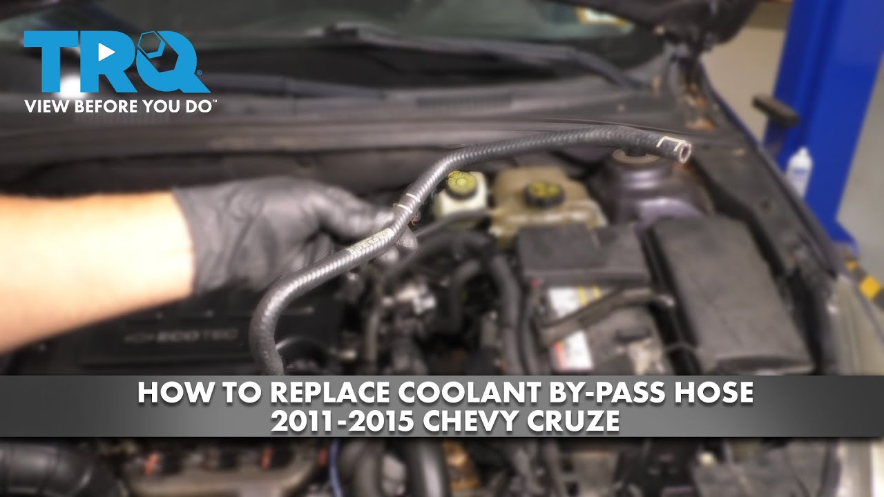 How to Replace Coolant By-Pass Hose 2011-2015 Chevy Cruze | 1A Auto
