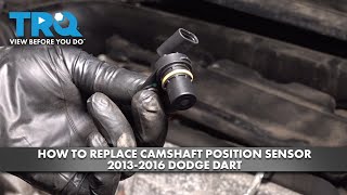 How to Replace Camshaft Position Sensor 2013-2016 Dodge Dart | 1A Auto