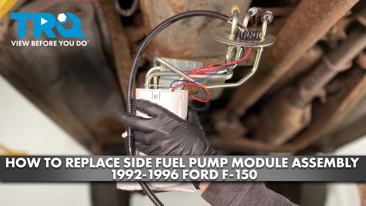 How to Replace Side Fuel Pump Module Assembly 1992-1996 Ford F-150 | 1A ...