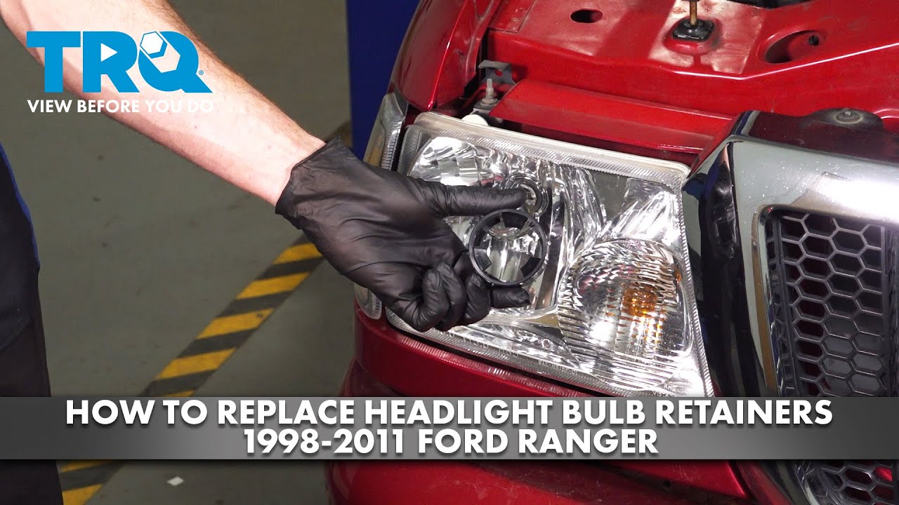 How to Replace Headlight Bulb Retainers 1998-2011 Ford Ranger | 1A Auto