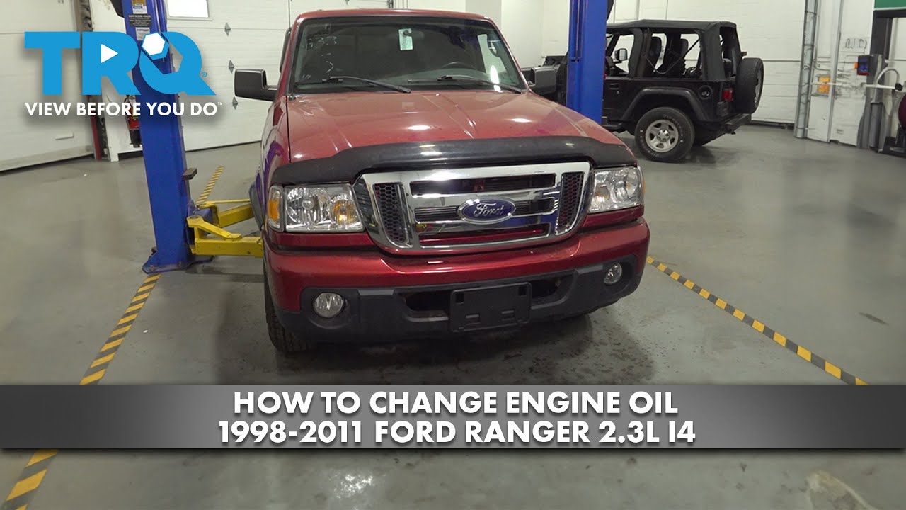 How to Change Engine Oil 1998-2011 Ford Ranger 23L L4 | 1A Auto