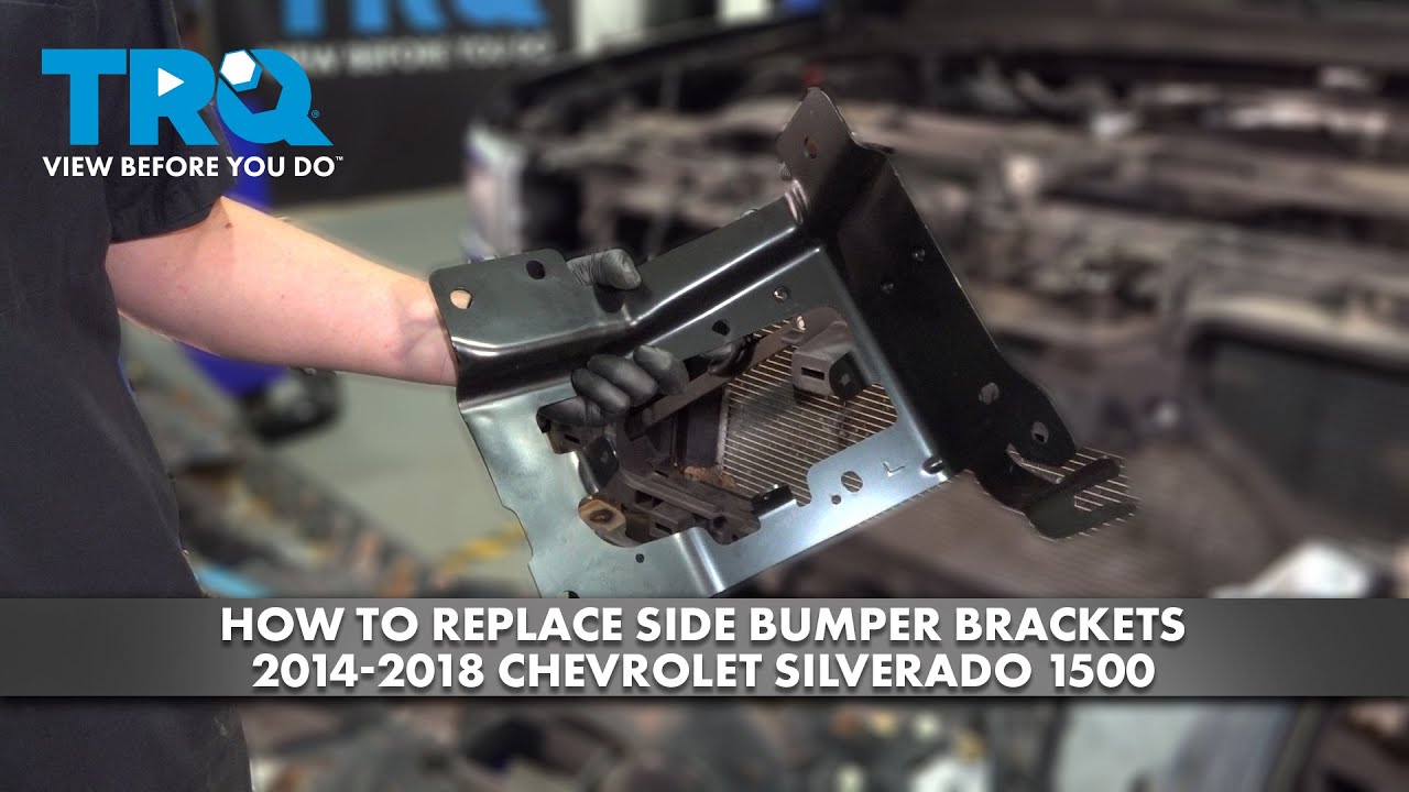 How to Replace Side Bumper Brackets 2014-2018 Chevrolet Silverado 1500 ...