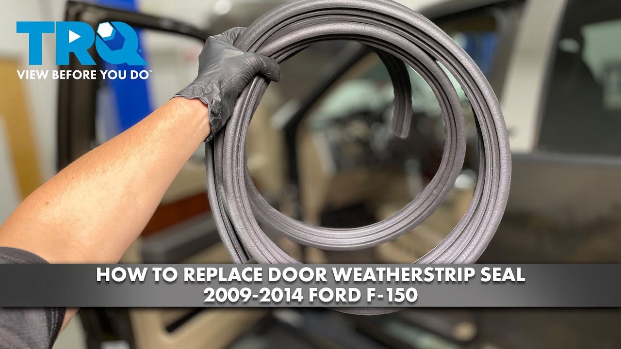 How to Replace Door Weatherstrip Seal 2009-2014 Ford F-150 | 1A Auto