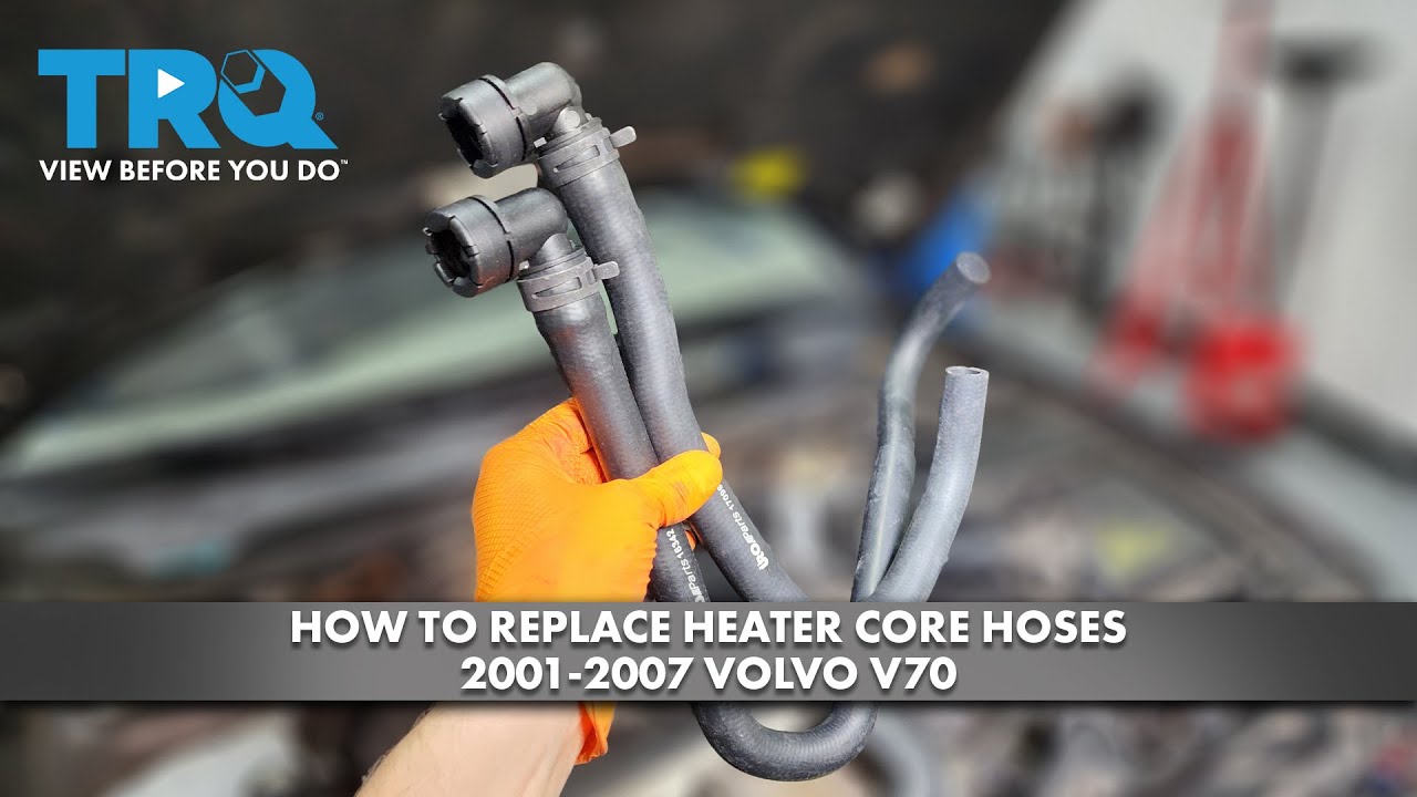 How to Replace Heater Hoses 2001-2007 Volvo V70 | 1A Auto