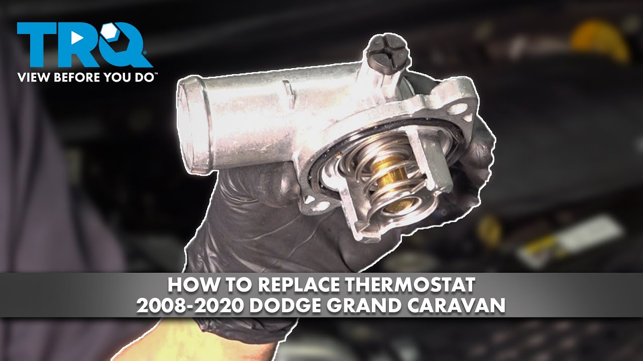 How to Replace Thermostat 2008-2020 Dodge Grand Caravan | 1A Auto